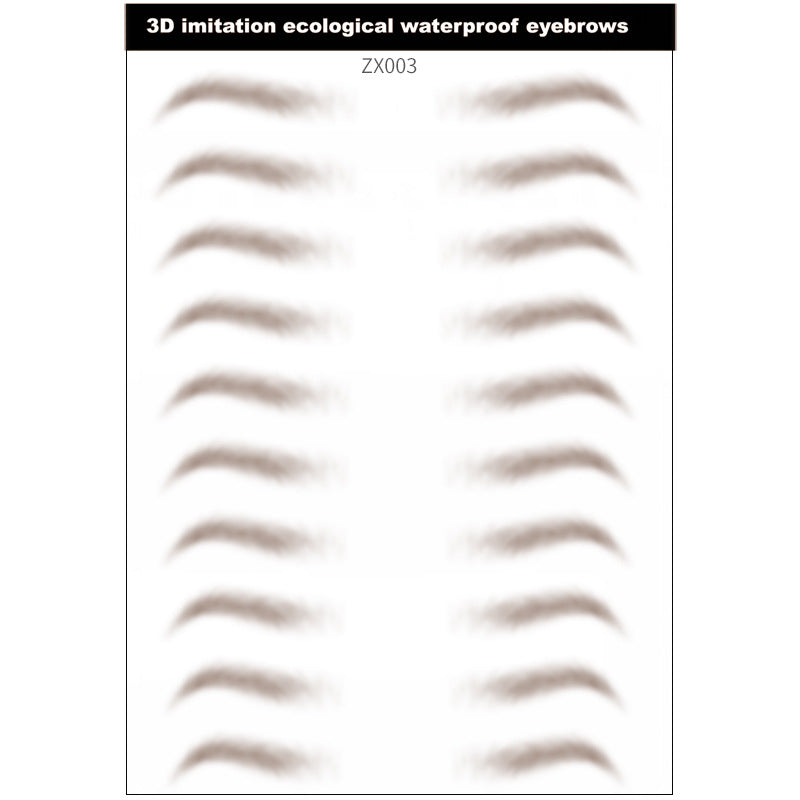 4D Imitation Eyebrow Tattoos – kitchoria Eco Shop