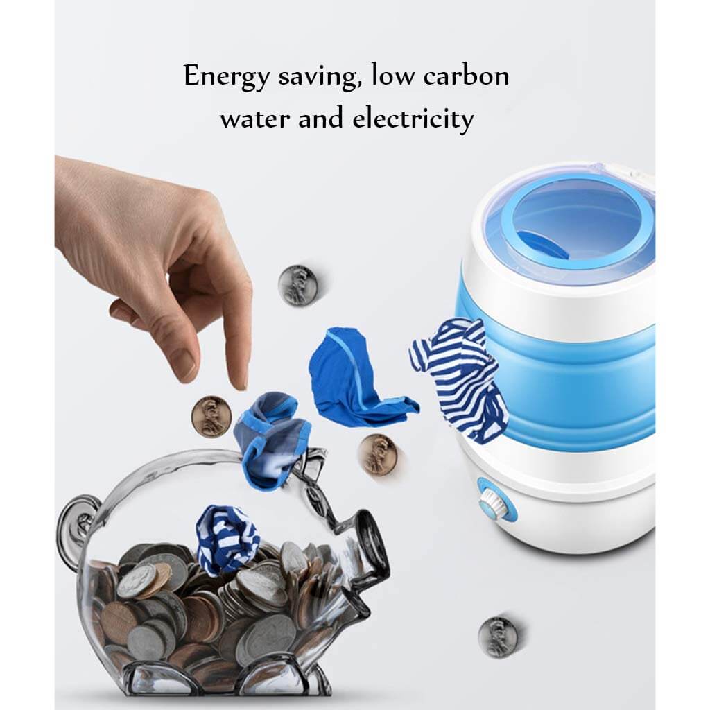 Folding Washing Machine with Spin dryer and Transformer (Don't Worry C ...